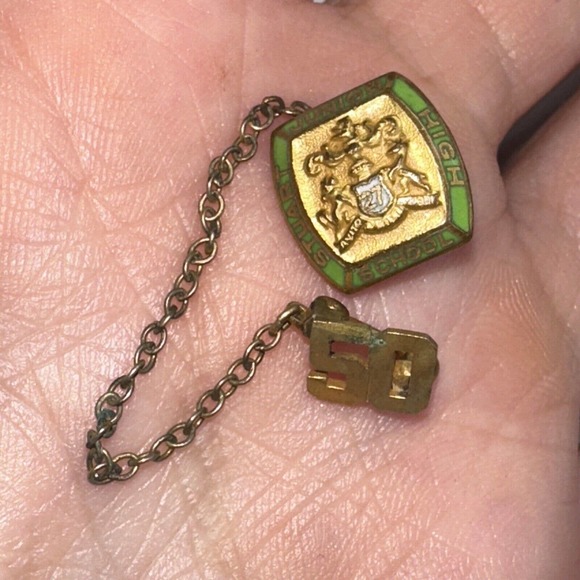 Metal Arts Co | Jewelry | Vtg Stuart Junior High School Double Pin With ...